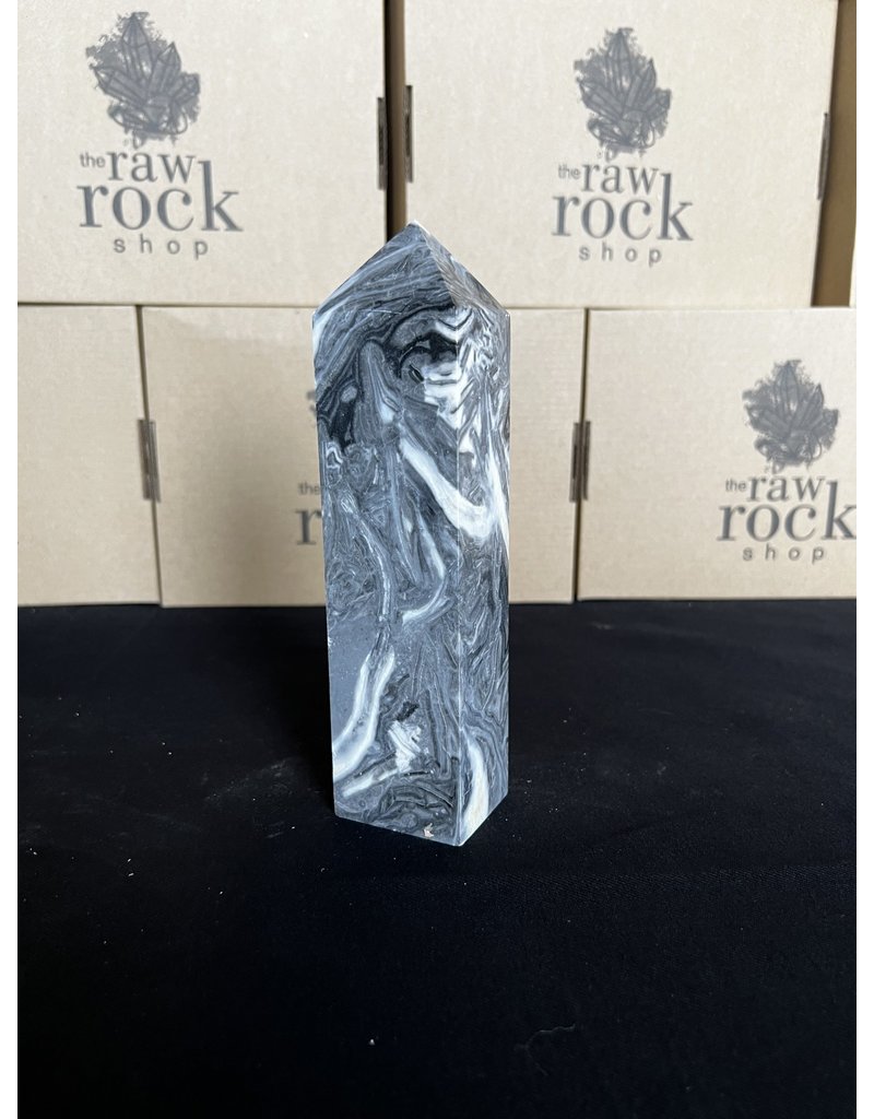 Shell Jasper Tower #1, 974gr - The Raw Rock Shop Inc.