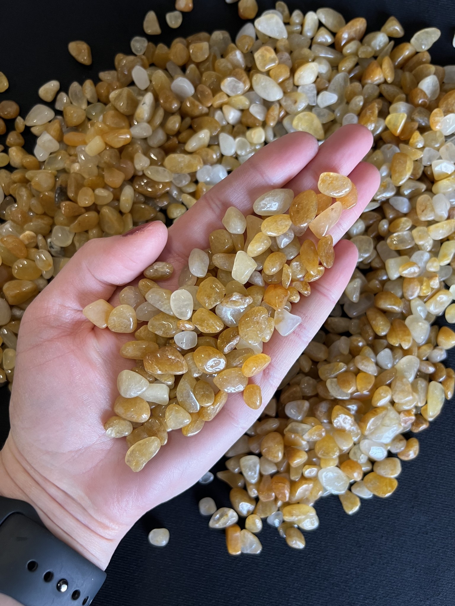 Golden Healer Chip Stones - The Raw Rock Shop Inc.