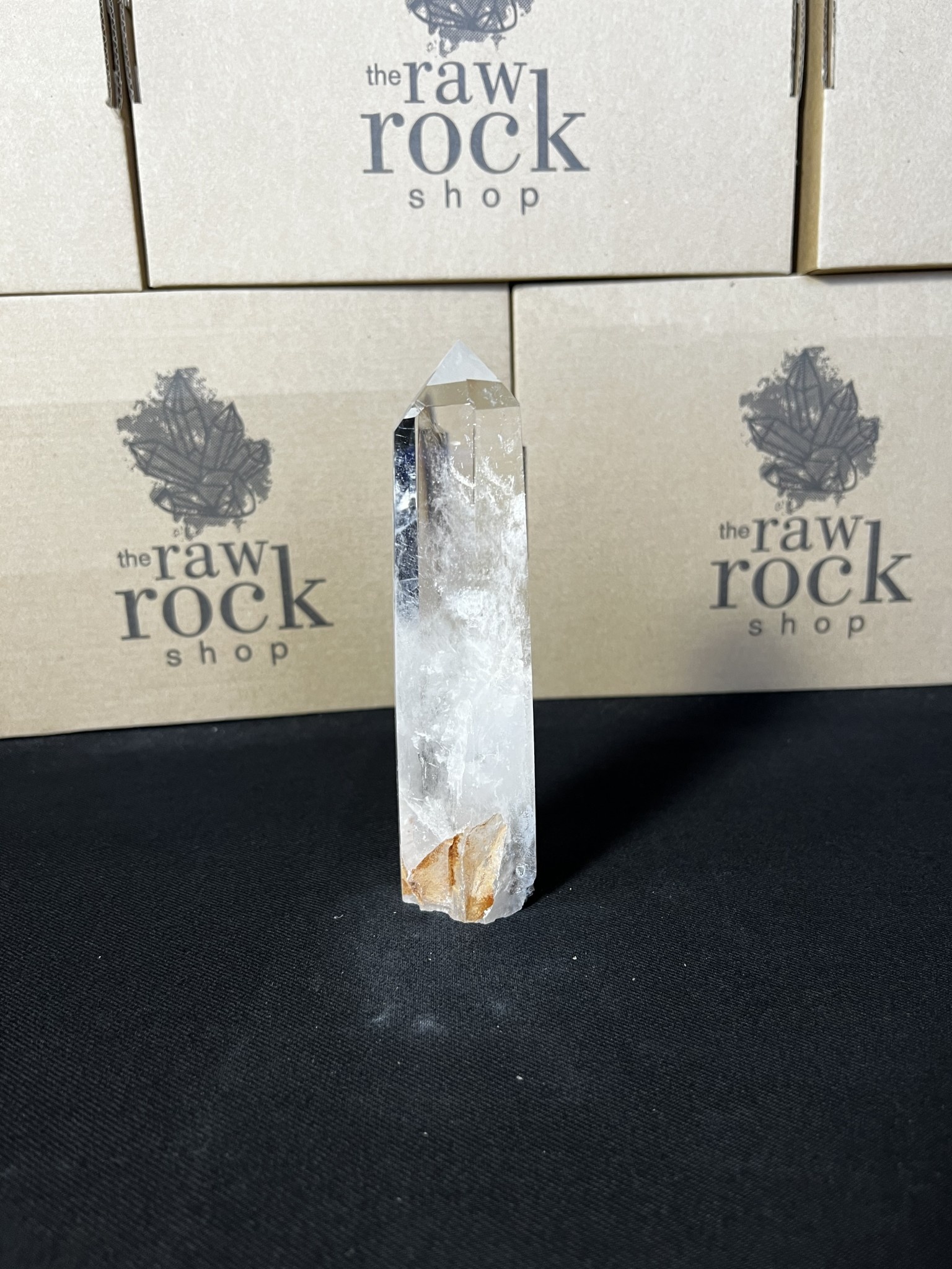 Clear Quartz Tower #18, 302gr - The Raw Rock Shop Inc.