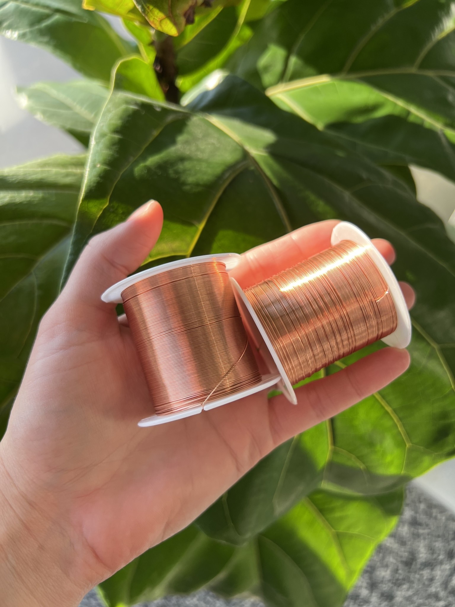 Copper Wrapping Wire 26Ga - 38MR Spool - The Raw Rock Shop Inc.