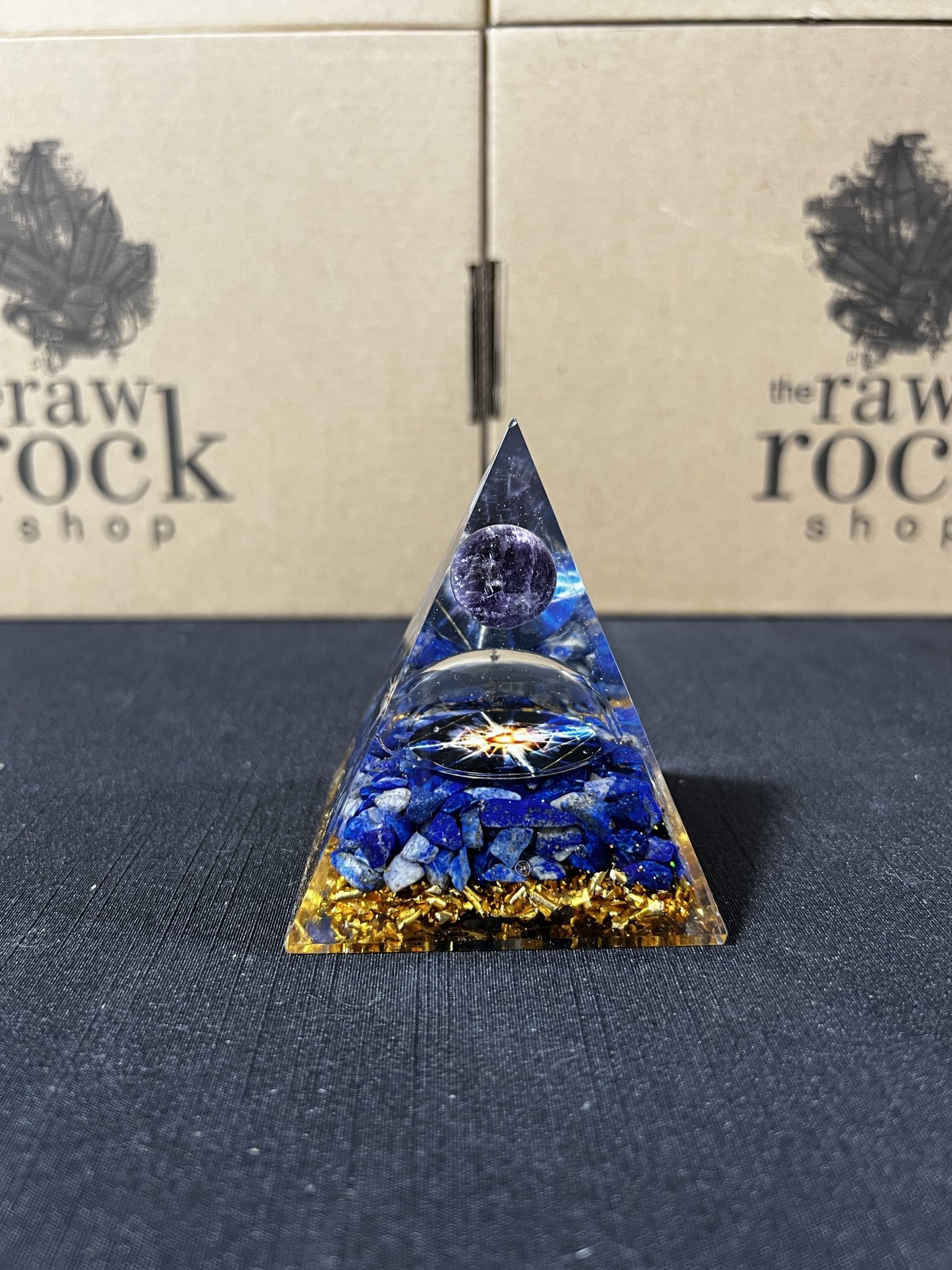 Orgone Pyramid #100 - The Raw Rock Shop Inc.