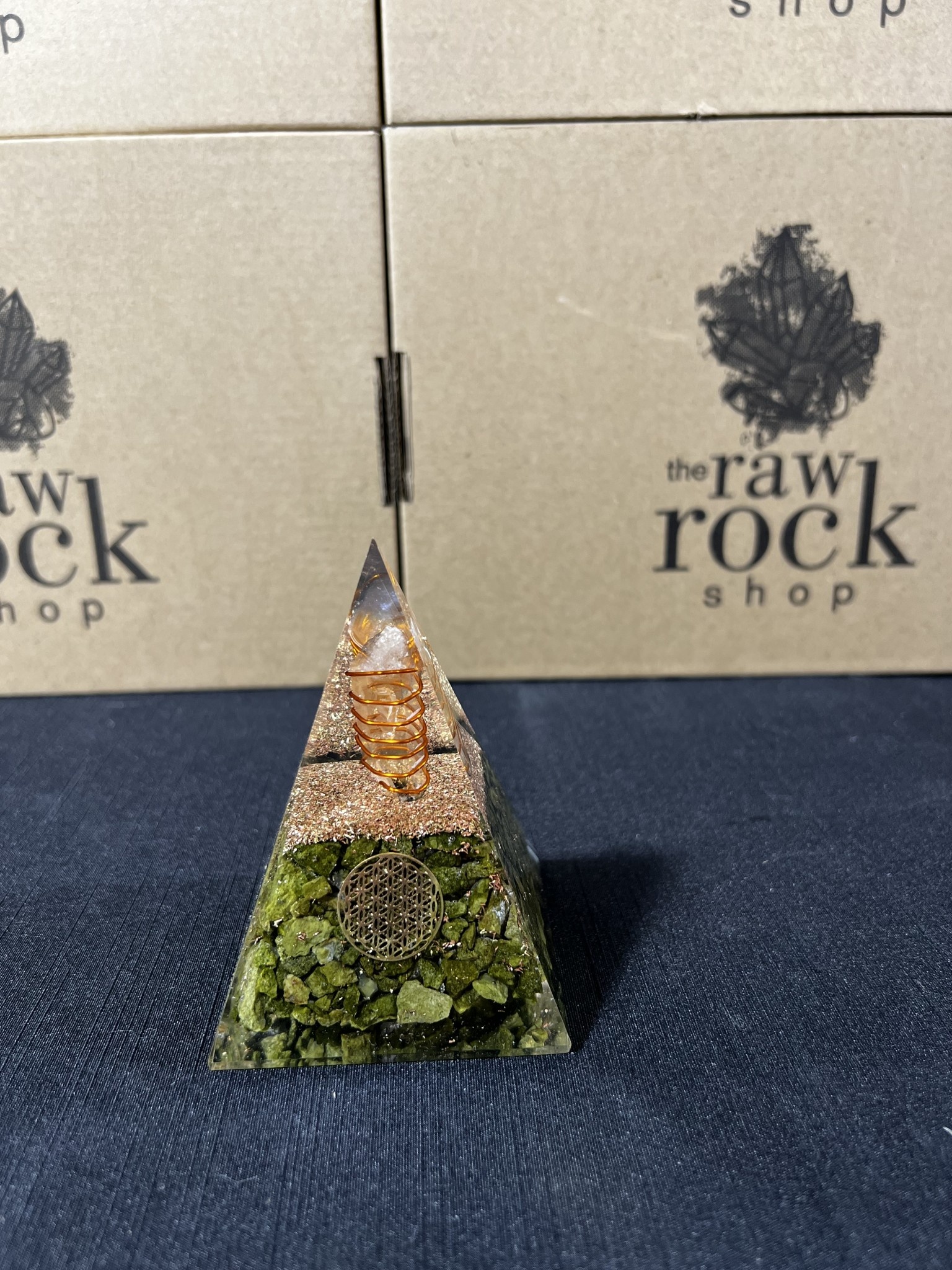 Orgone Pyramid #43 - The Raw Rock Shop Inc.