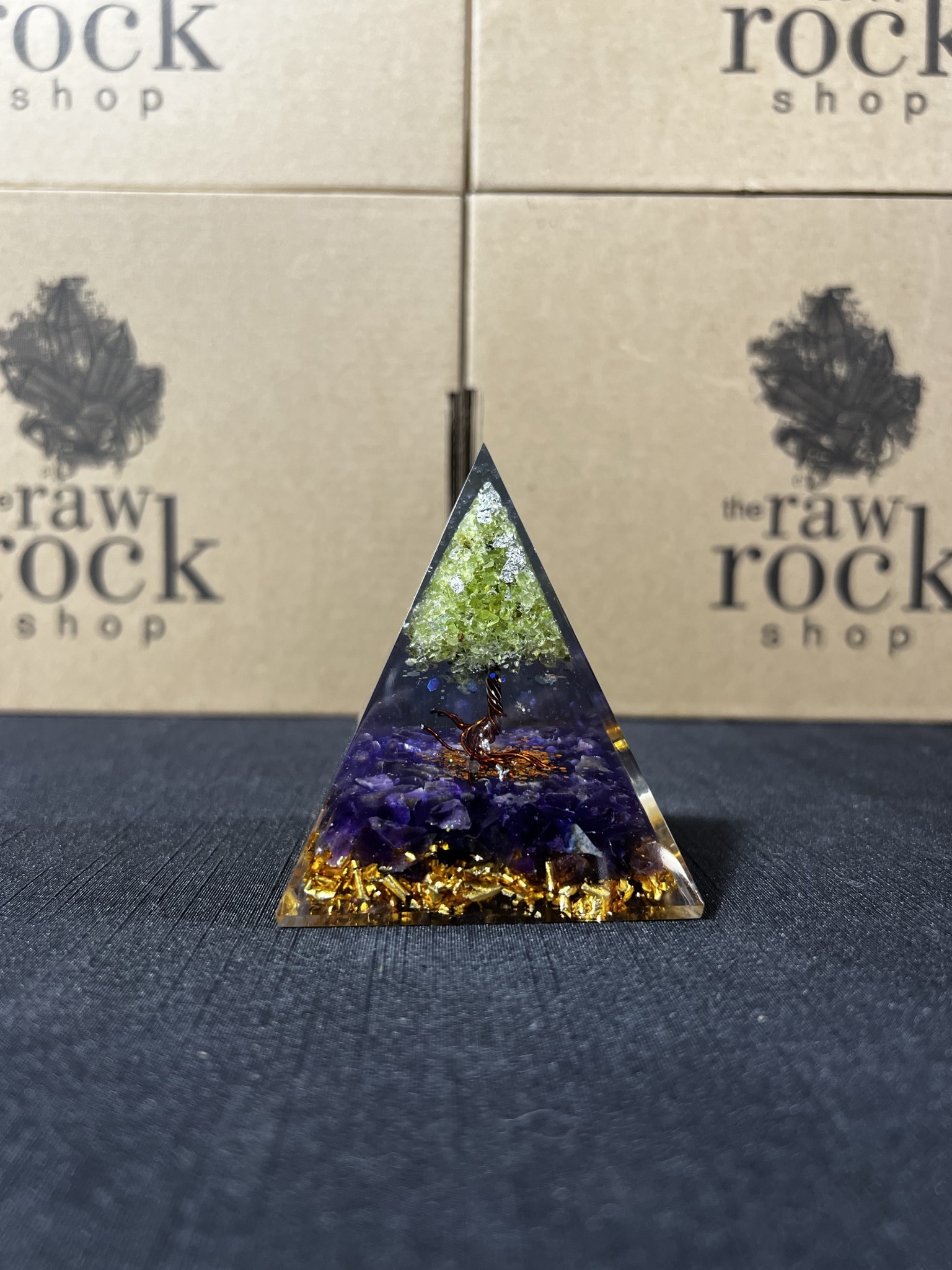 Orgone Pyramid #56 - The Raw Rock Shop Inc.