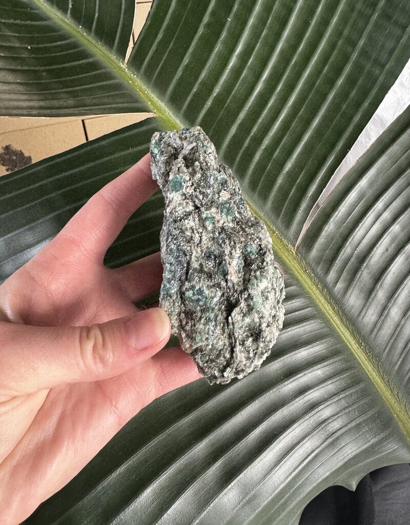 Emerald in Matrix Specimen #39, 254gr - The Raw Rock Shop Inc.