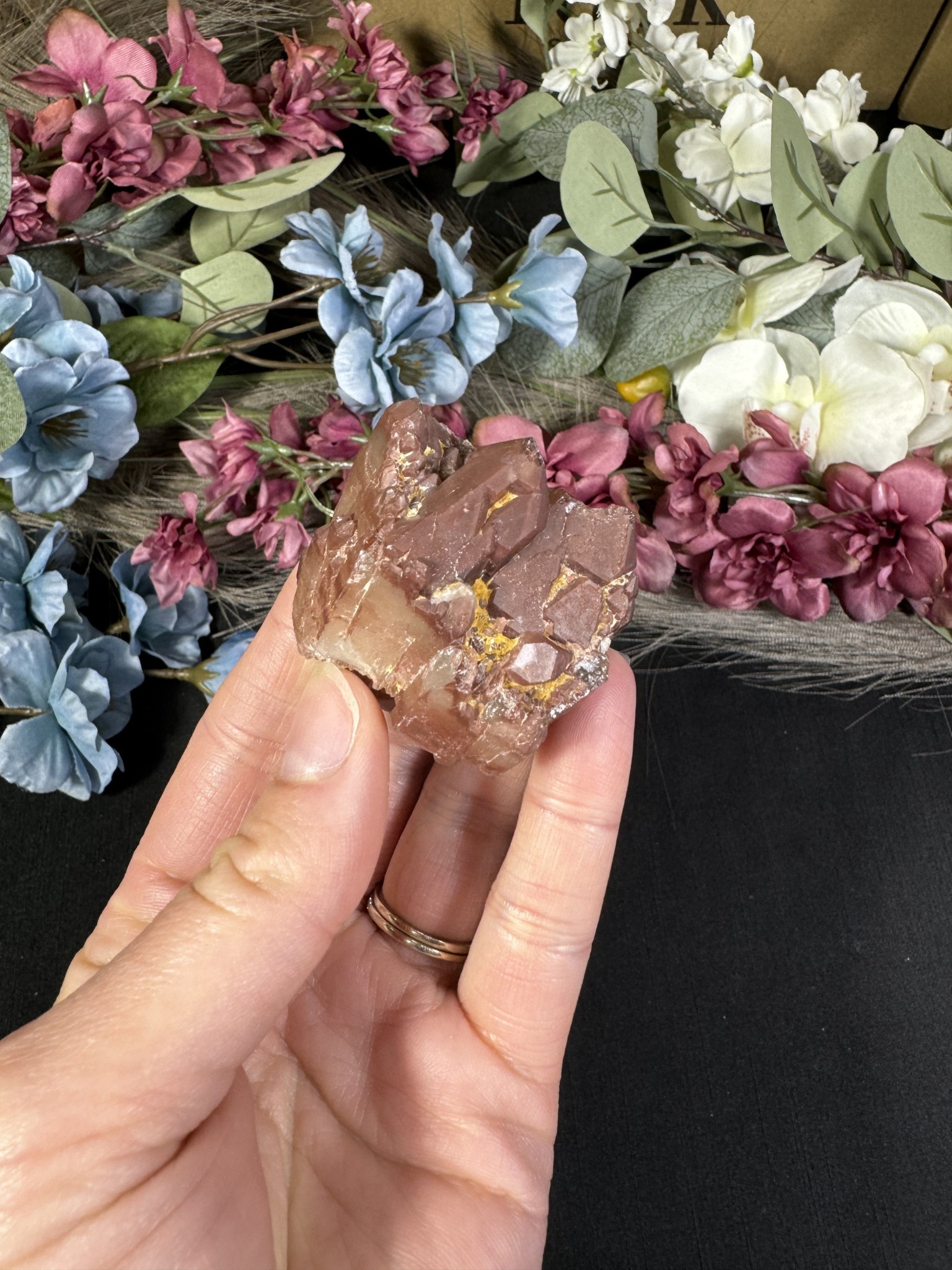 Red Hematoid Quartz #21, 52gr - The Raw Rock Shop Inc.