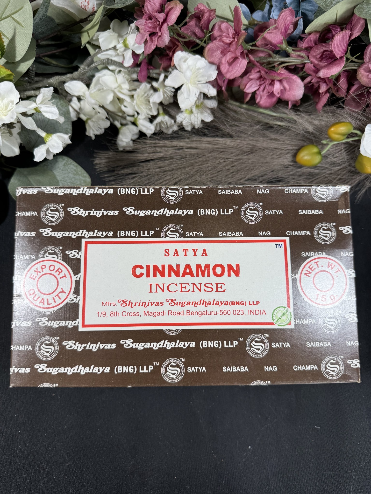 Cinnamon Satya Incense Sticks - 12 boxes of 15gr pack - The Raw Rock ...