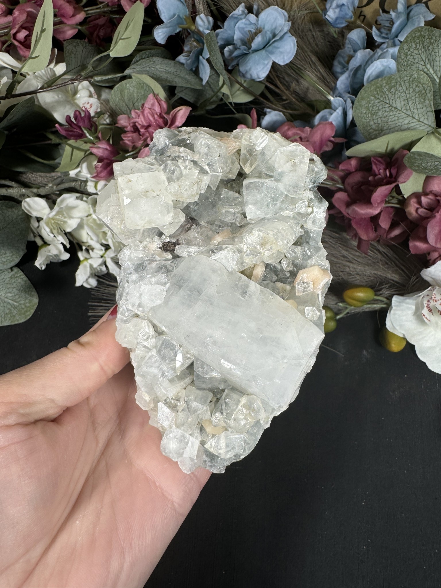 Apophyllite Specimen #1092, 492gr - The Raw Rock Shop Inc.