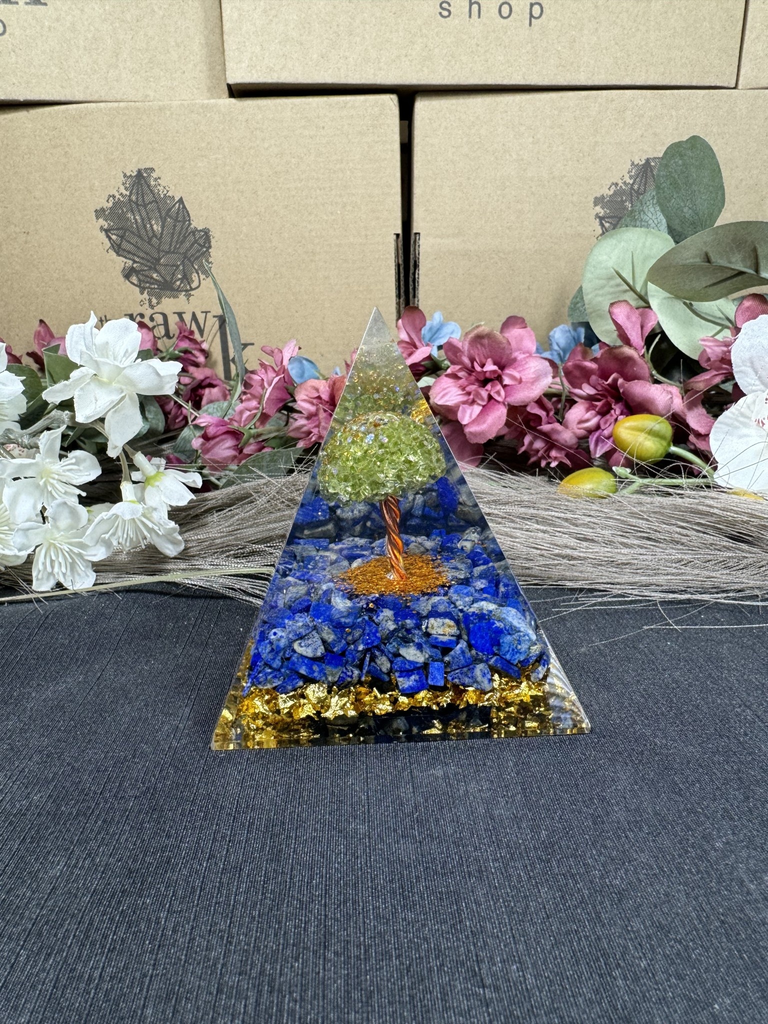 Orgone Pyramid #104 - The Raw Rock Shop Inc.