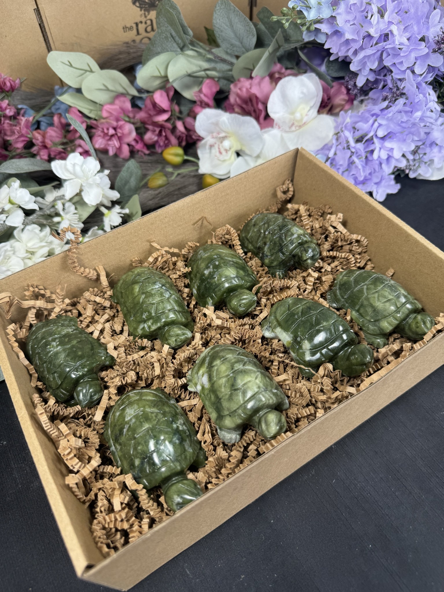 Green Jade Turtles 1KG bulk lot - The Raw Rock Shop Inc.