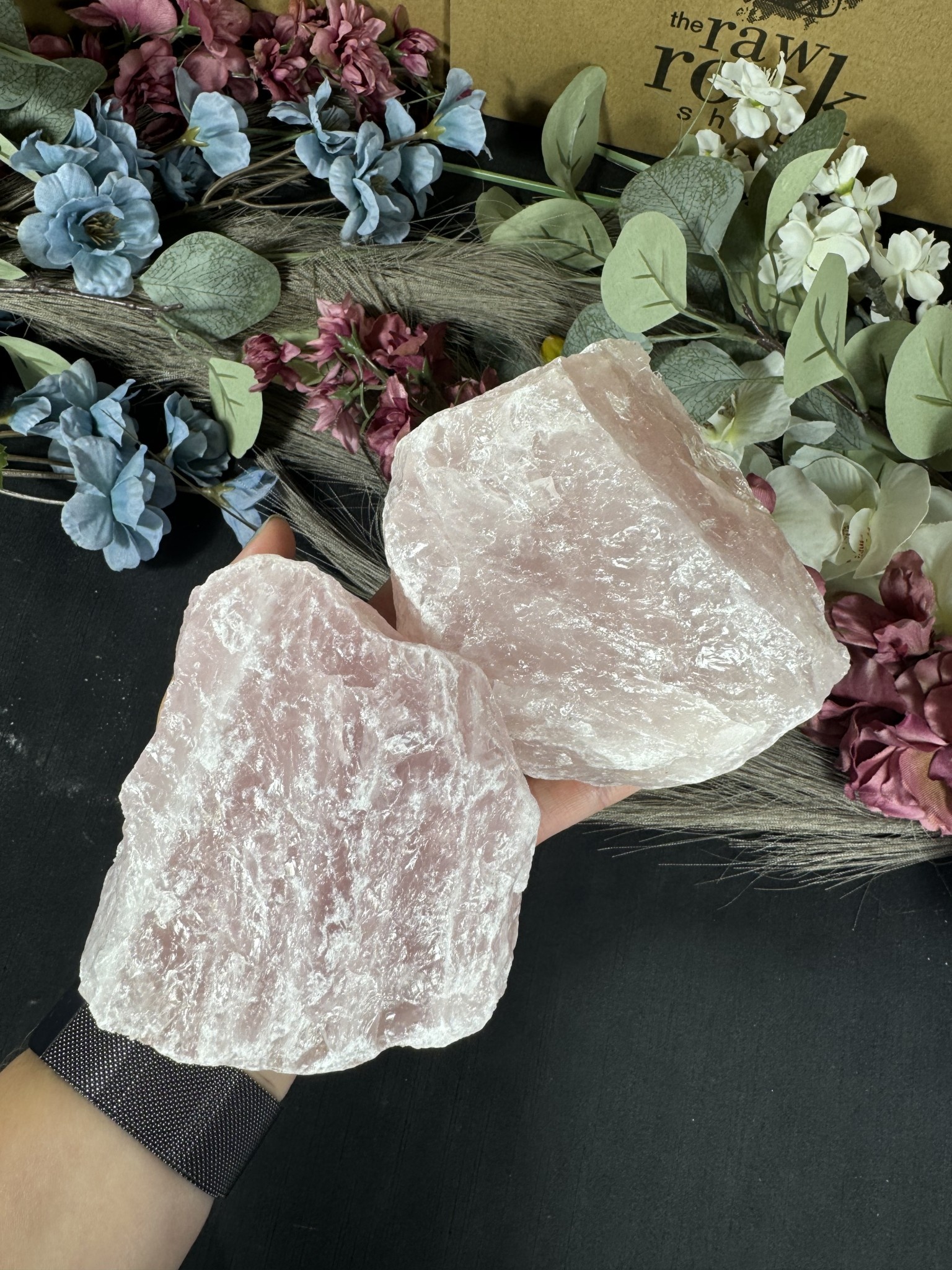 Rough Rose Quartz Size 10 [900-999gr] - The Raw Rock Shop Inc.
