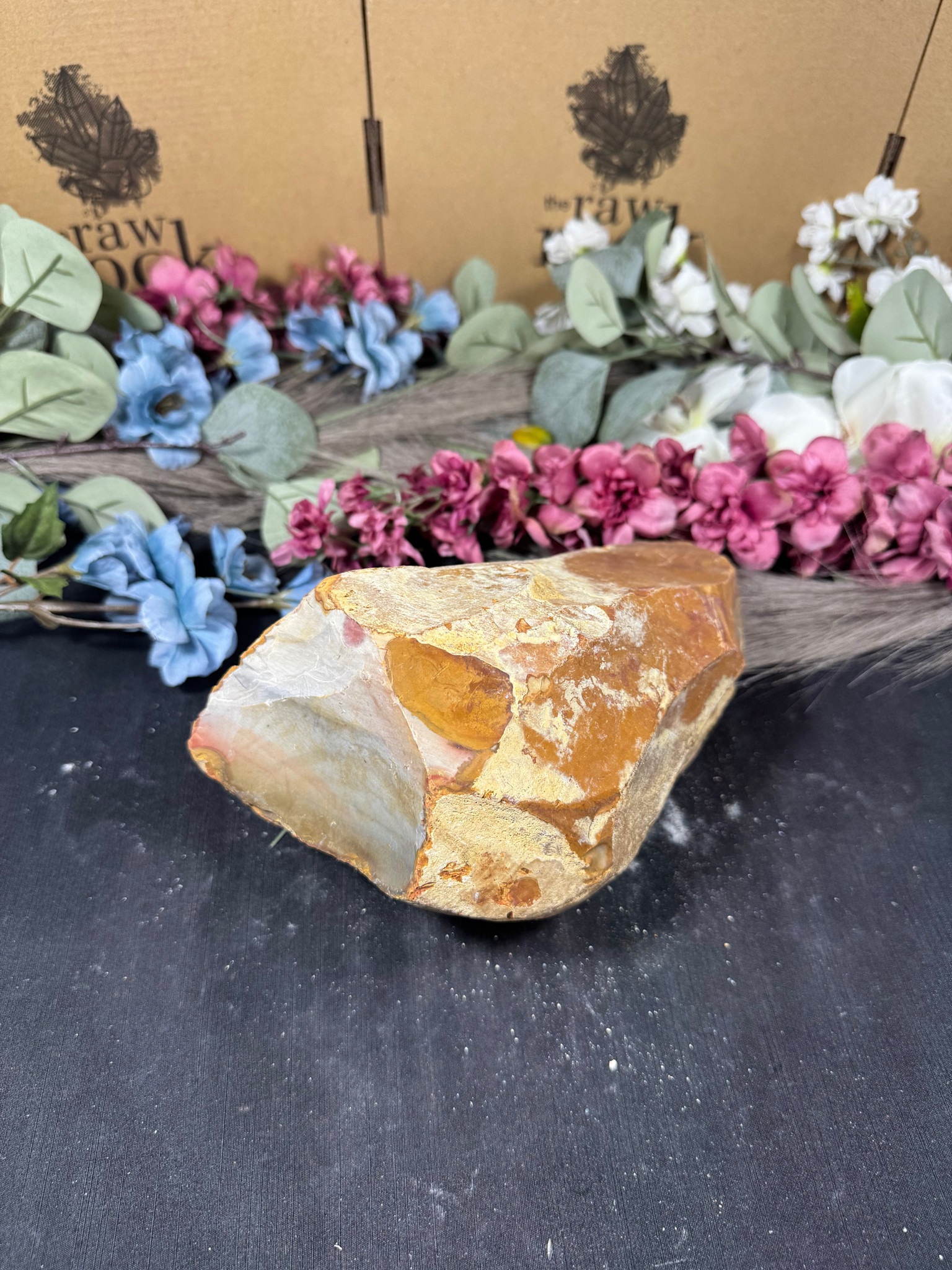Rough Polychrome Jasper #2, 3016gr - The Raw Rock Shop Inc.