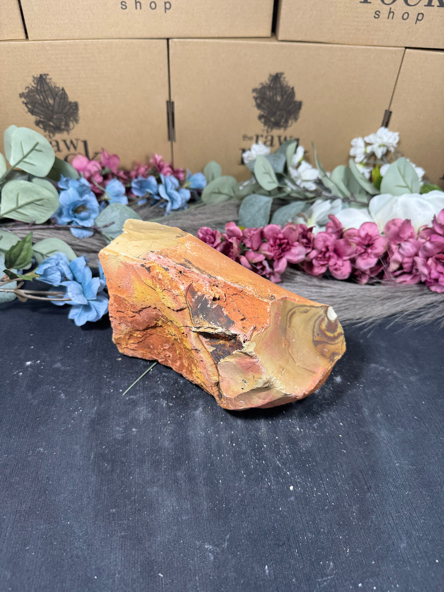 Rough Polychrome Jasper #3, 2520gr - The Raw Rock Shop Inc.