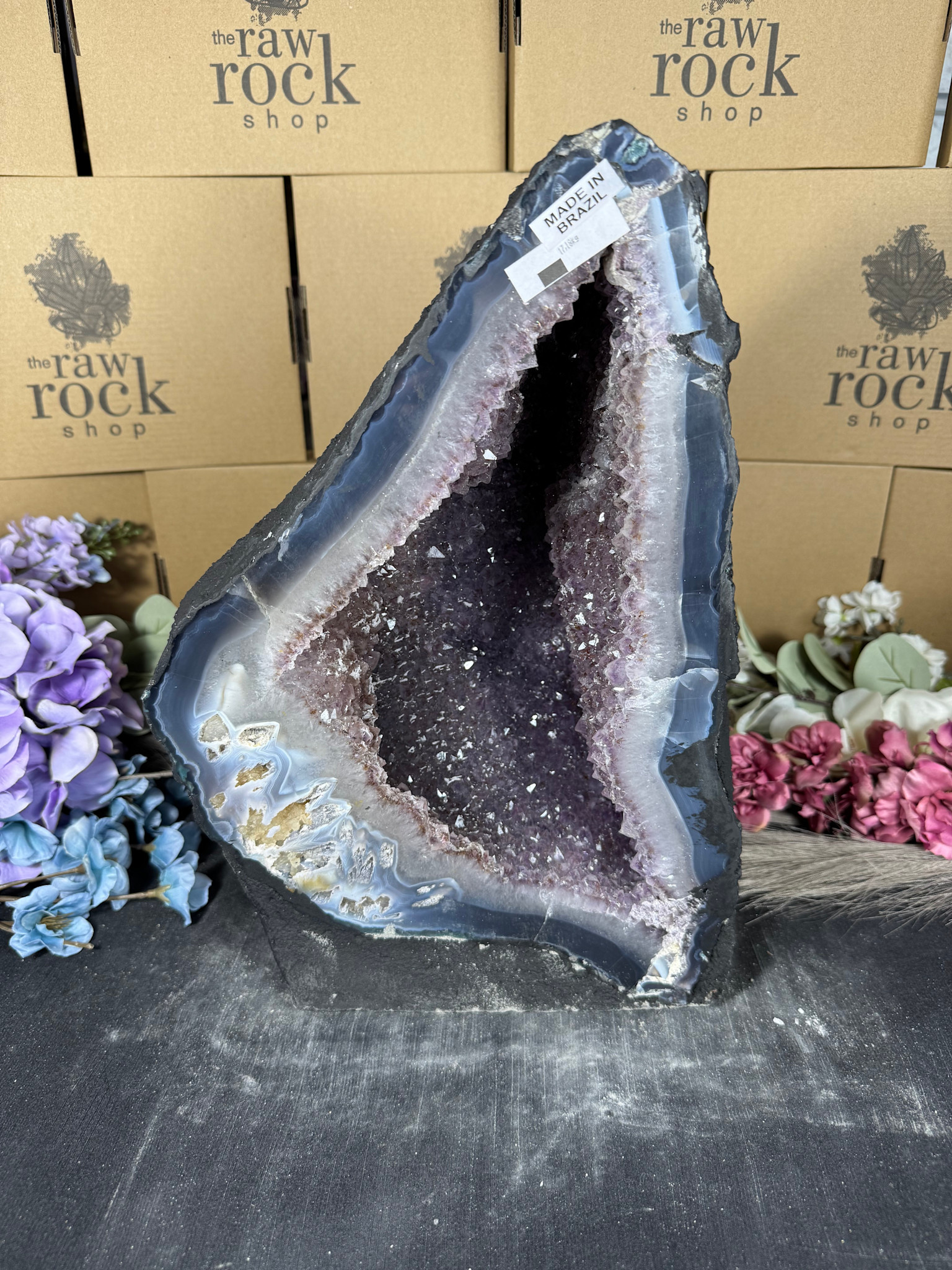 Amethyst Cathedral #196, 17.18kg - The Raw Rock Shop Inc.