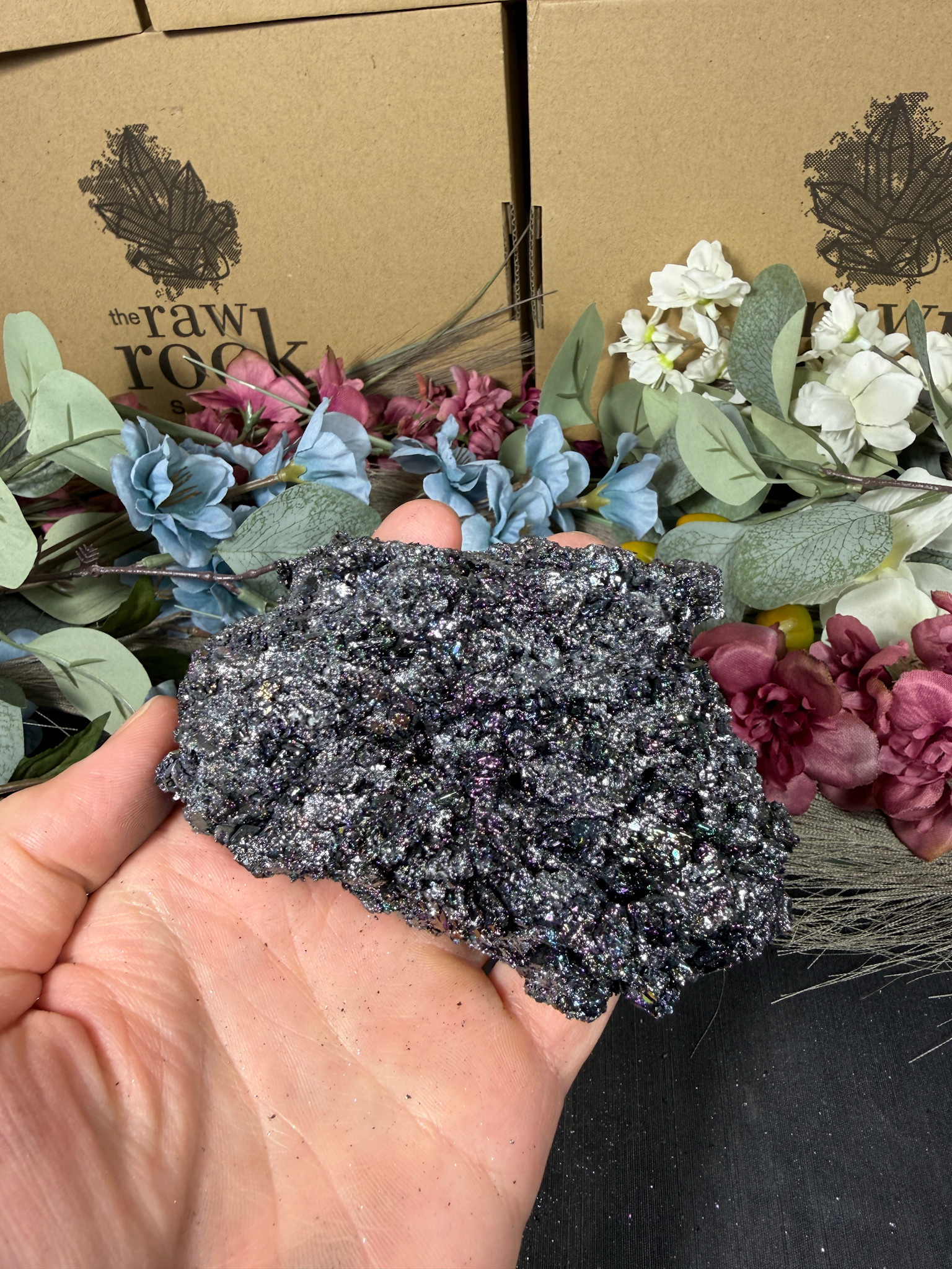 Silicon Carbide #35, 292gr - The Raw Rock Shop Inc.