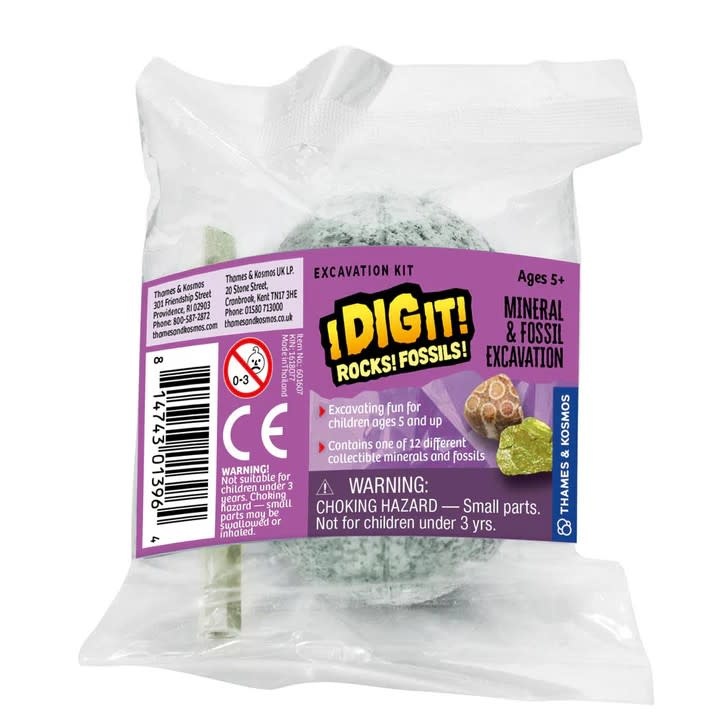 I DIG IT! Rocks and Fossils! Excavation Kits - The Raw Rock Shop Inc.