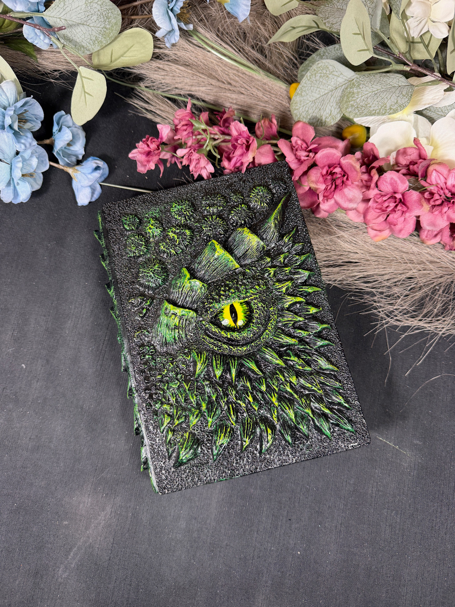 3D Dragon Notebook/Blank Journal - The Raw Rock Shop Inc.
