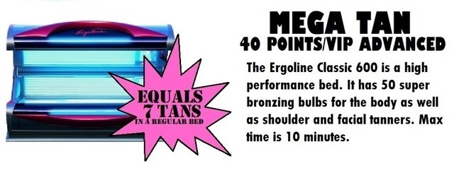 MEGA SINGLE TAN - California Bronze Tanning Center