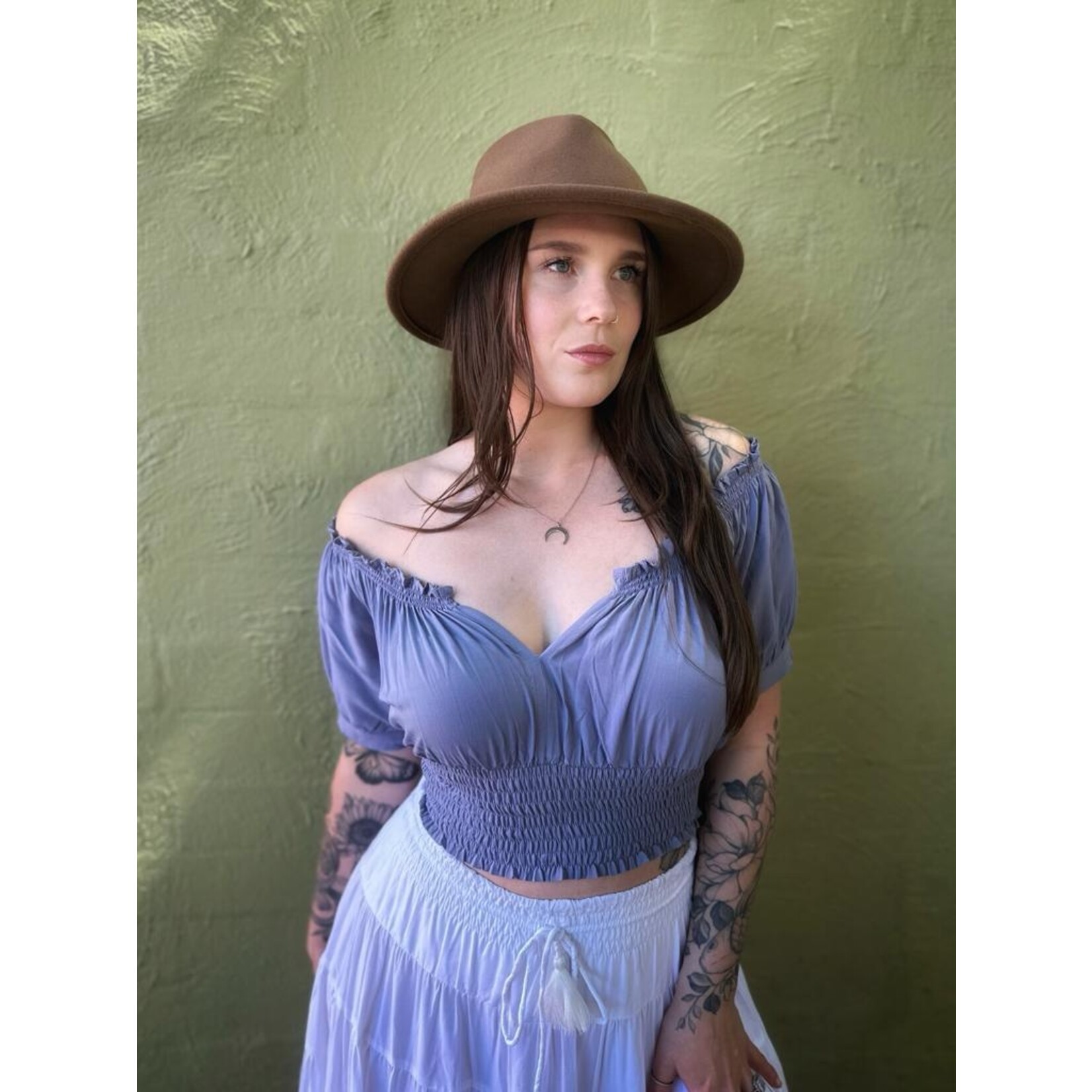 TOP HSA293022 AVA CROP TWILIGHT - Naked Gypsy