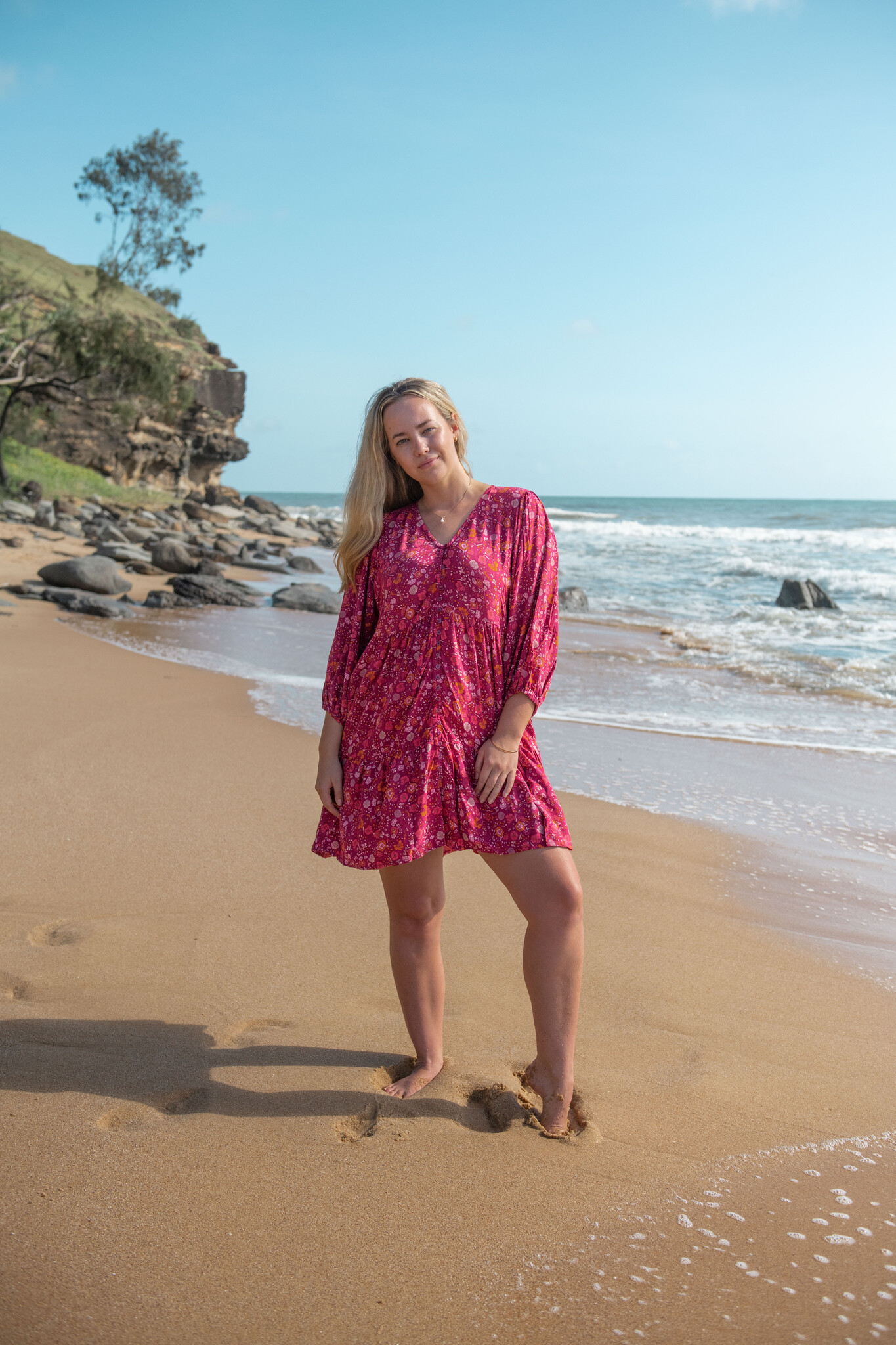 DRESS HS407P131 BAILEY MINI ADORE - Naked Gypsy