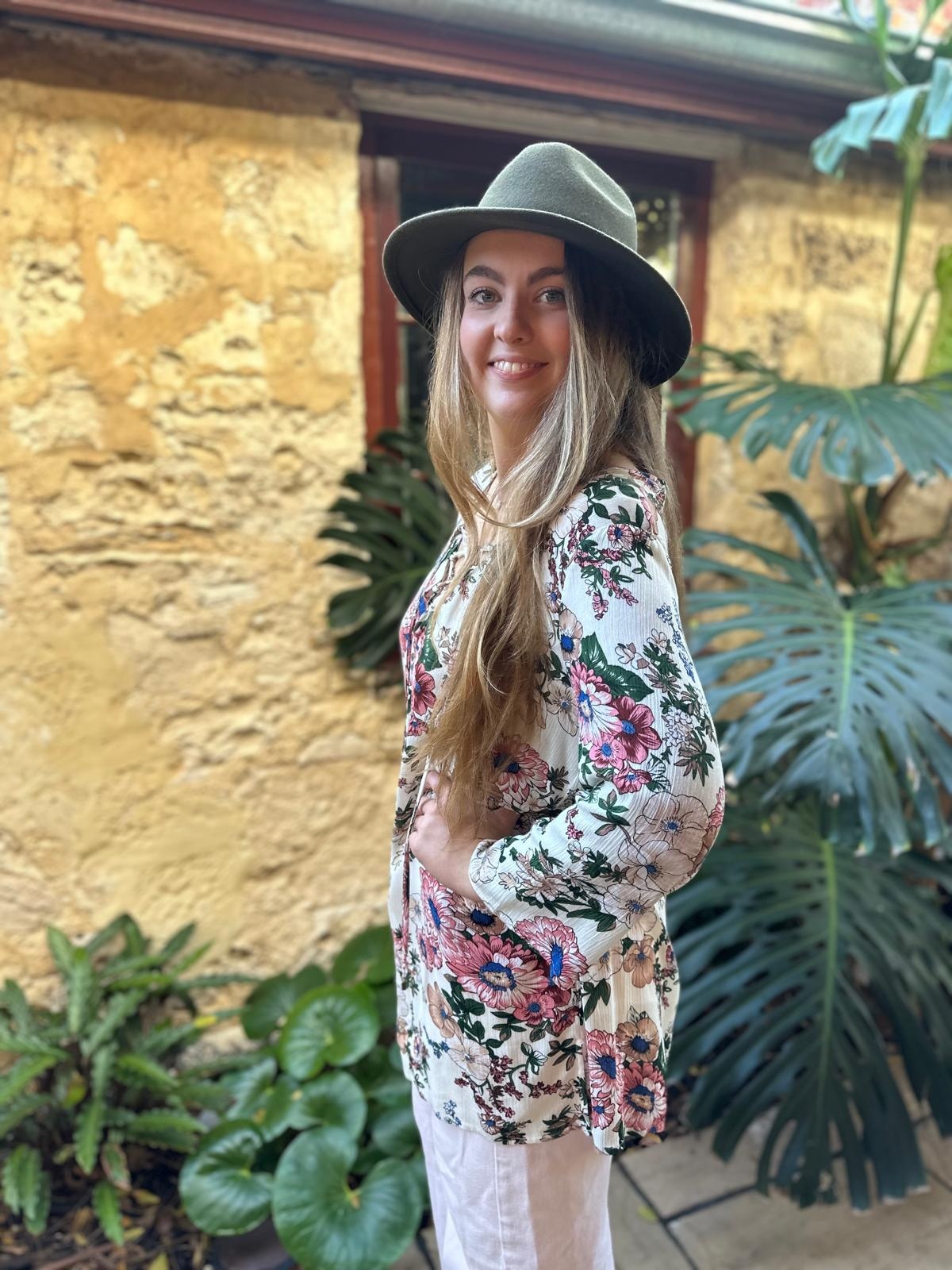 DRESS JB3002 CHANEL TUNIC FERN - Naked Gypsy