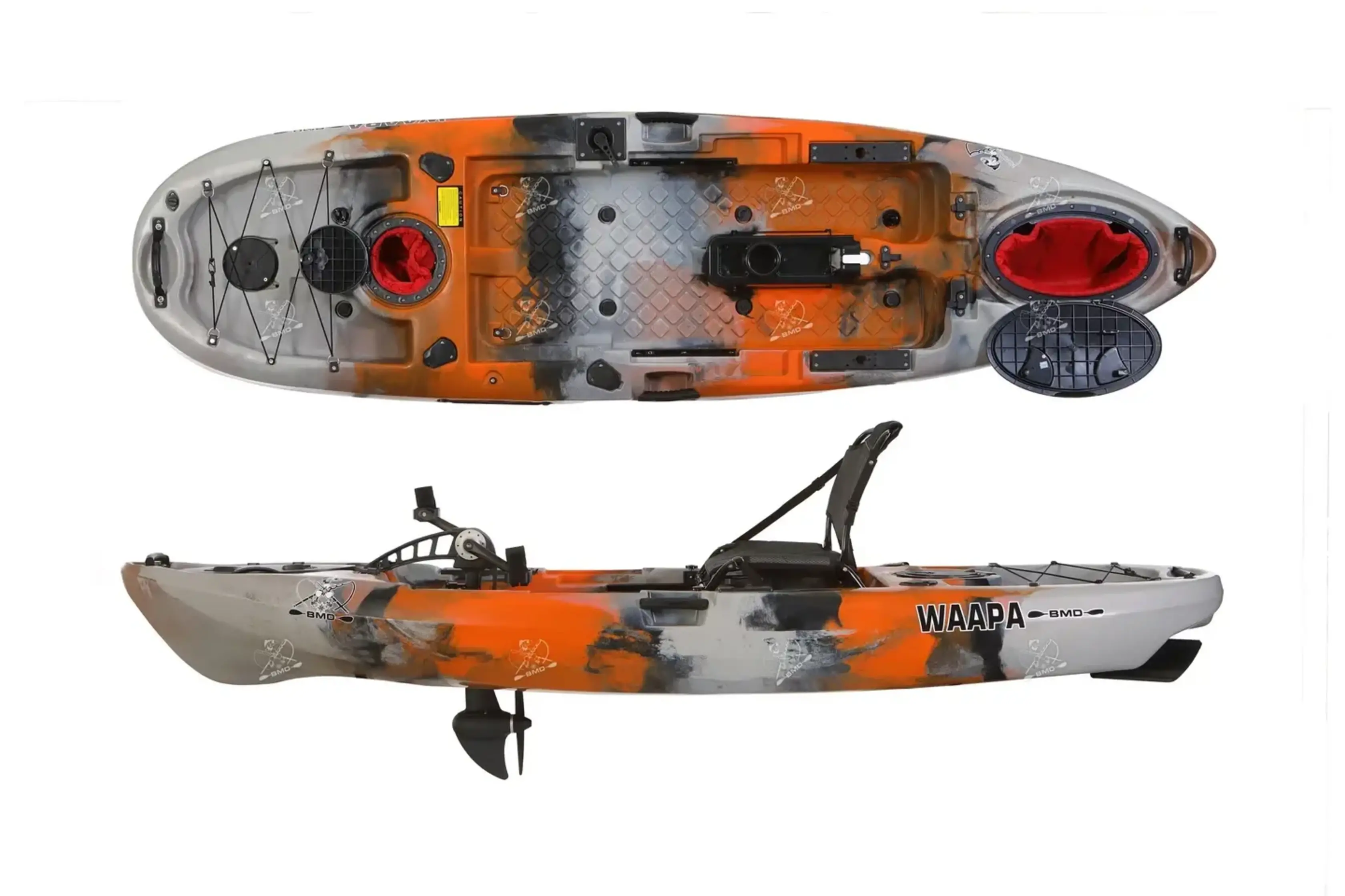 Kayak de Pêche Original Waapa | Maikan Aventure - Maïkan Aventure