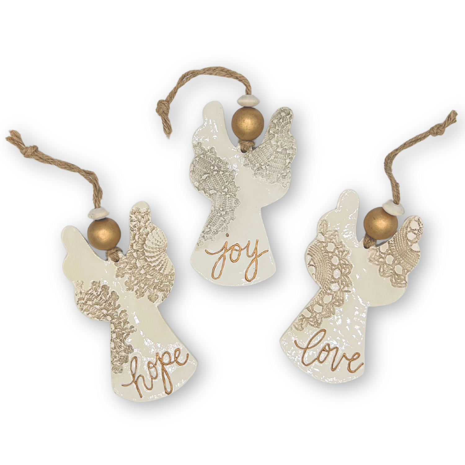 Lace Angel Ornament - The Joy Store