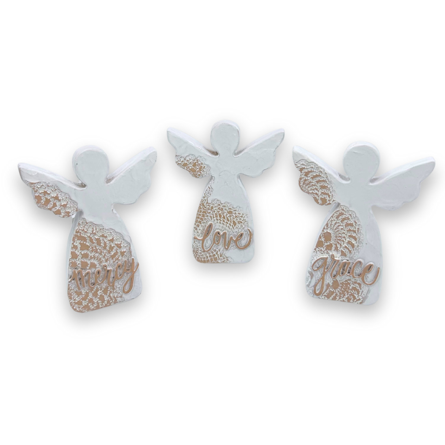 Lace Angel Figurines - The Joy Store