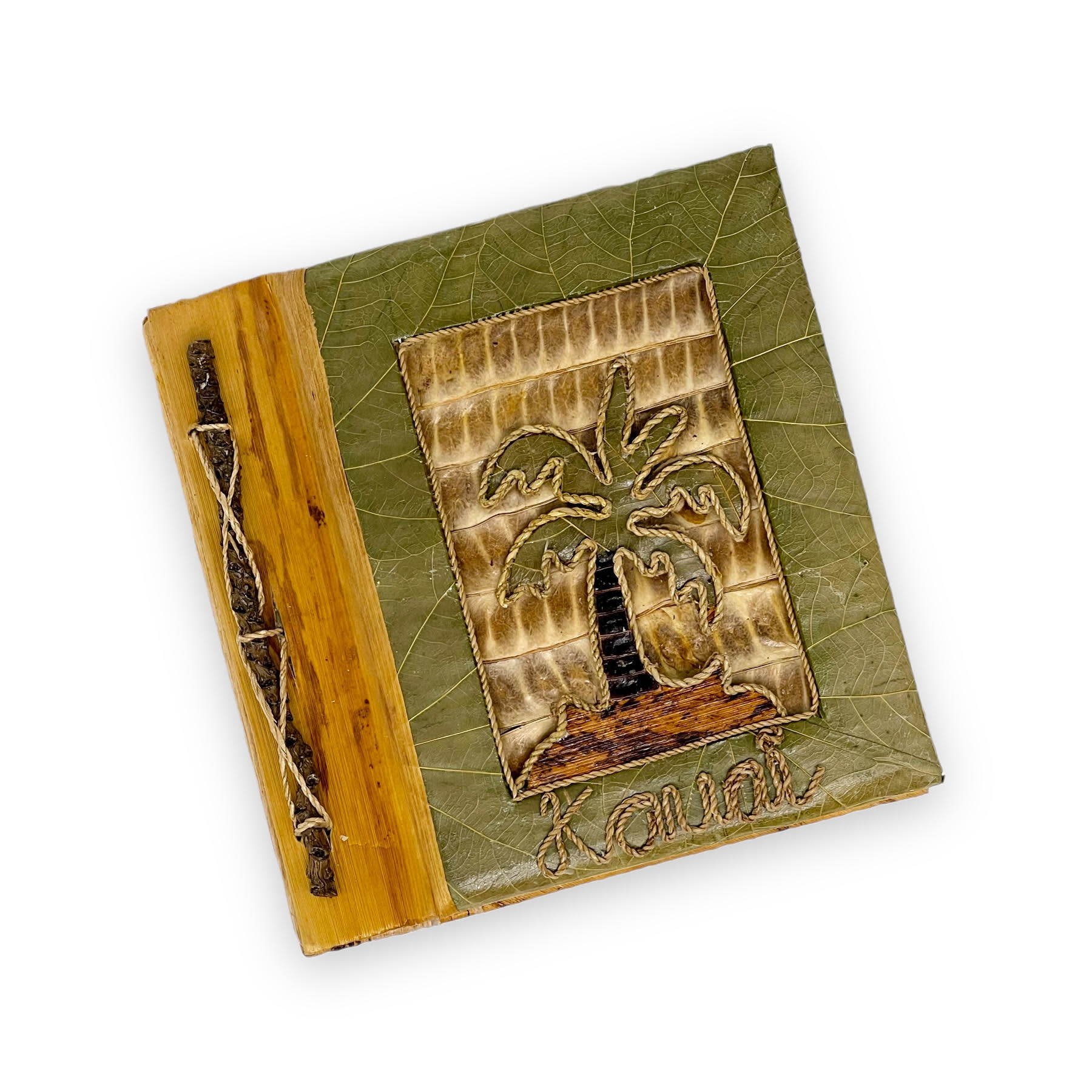 Kauai Album Green Leaf Small Palm - Maka Imports