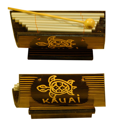 Handmade Xylophone Turtle Kauai - Maka Imports