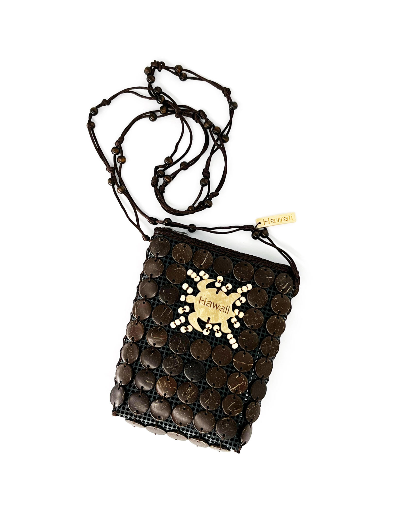 Coconut Disc Purse Turtle - Maka Imports