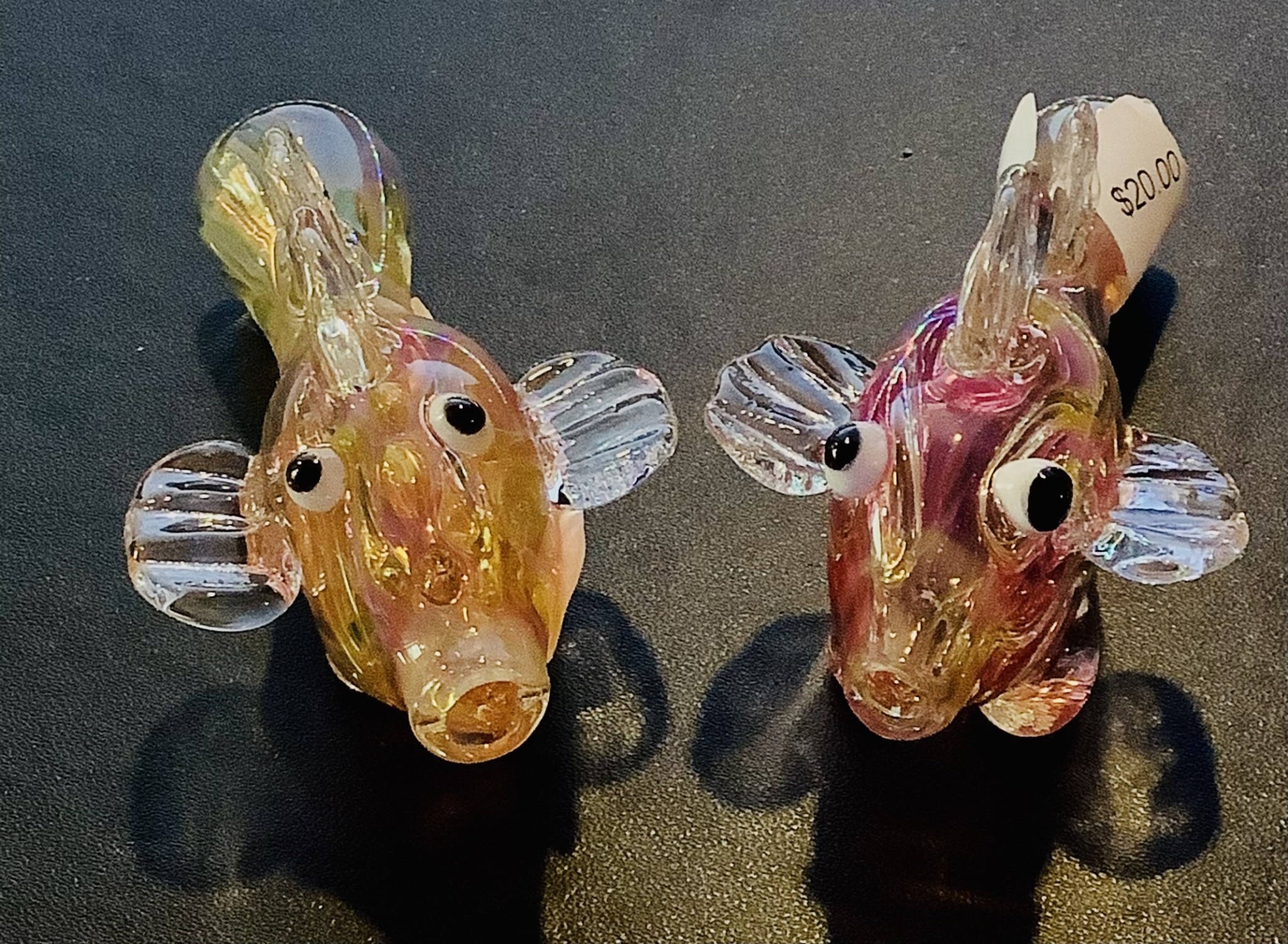 HS Wholesale 3.5" Fish Chillum Hand Pipe - C&J Hammer Hard Accessories