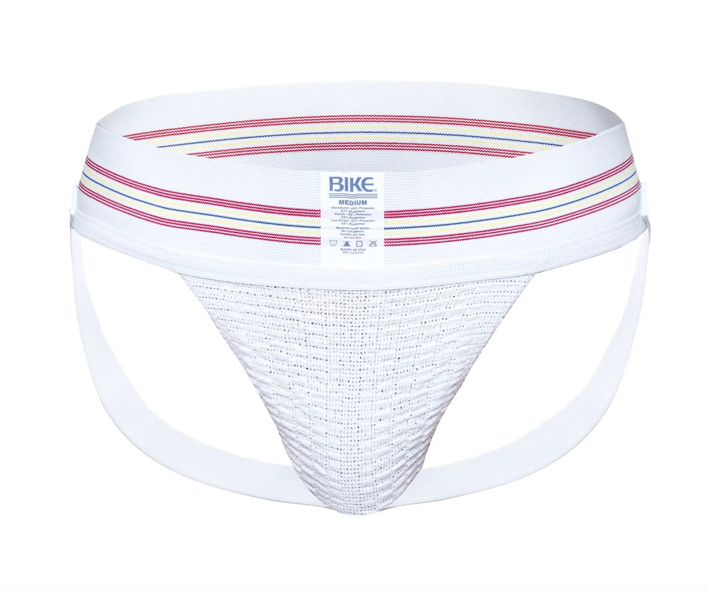 BIKE Original #10 Jockstrap (White) - C&J Hammer Hard Accessories