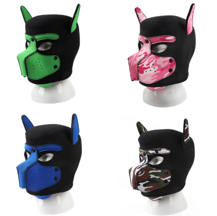 Neoprene Pup Masks - C&J Hammer Hard Accessories