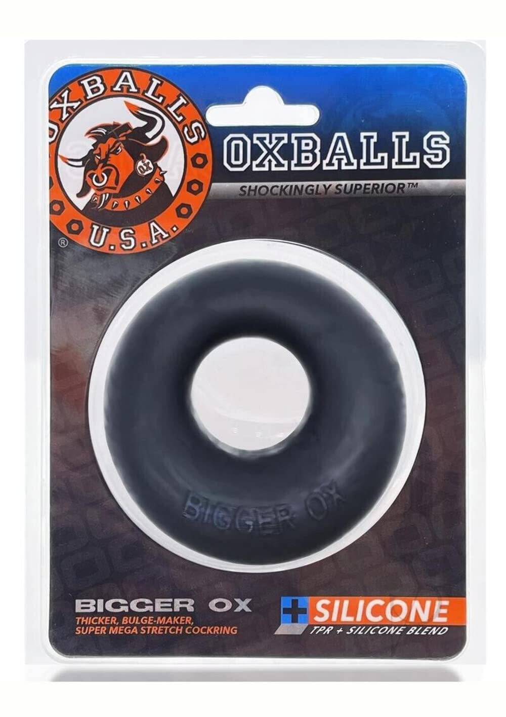 OxBalls Oxballs- Bigger Ox Silicone Cock Ring - C&J Hammer Hard Accessories