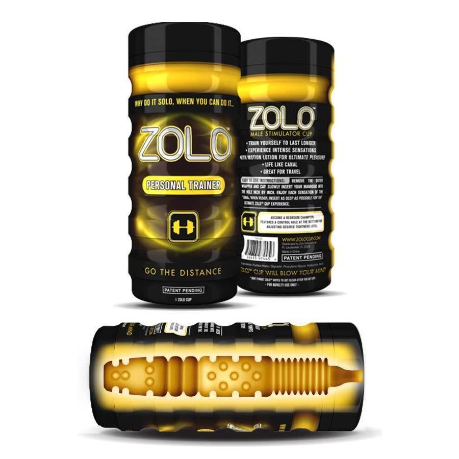 ZOLO Zolo - Personal Trainer Cup Masturbator - Gold - C&J Hammer Hard ...