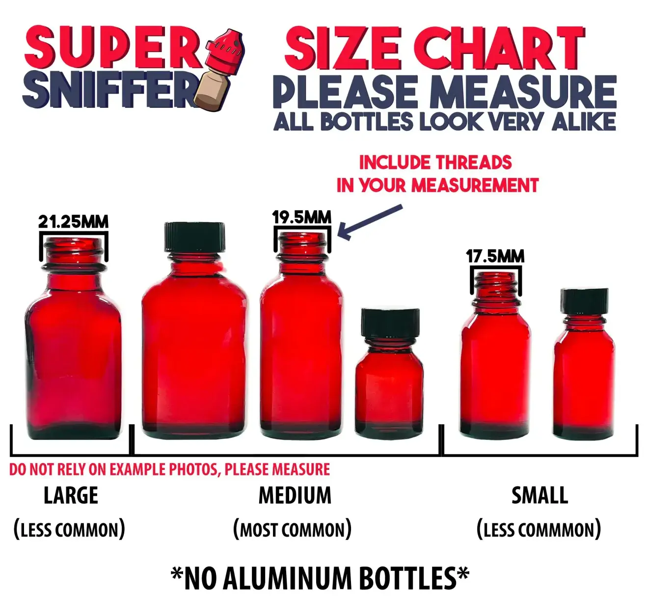 super sniffer Super Sniffer v2- The DP- Medium Thread - Red - C&J ...