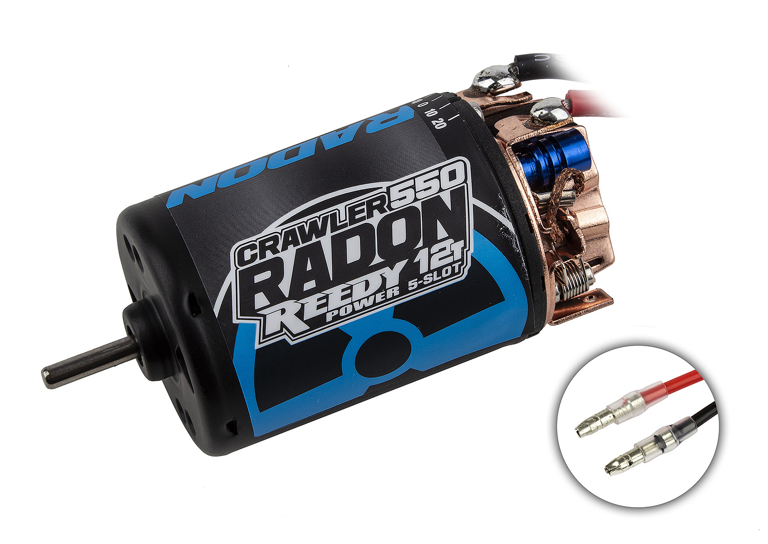 Team Associated Reedy Radon 2 Crawler 550 12T 5-Slot 1850kV Brushed ...