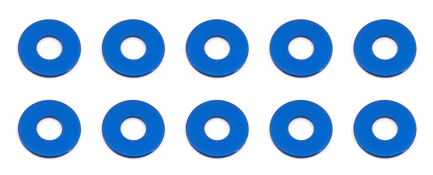 Team Associated Aluminum Bulkhead Washers, 0.5mm - Extreme R/C Hobbies