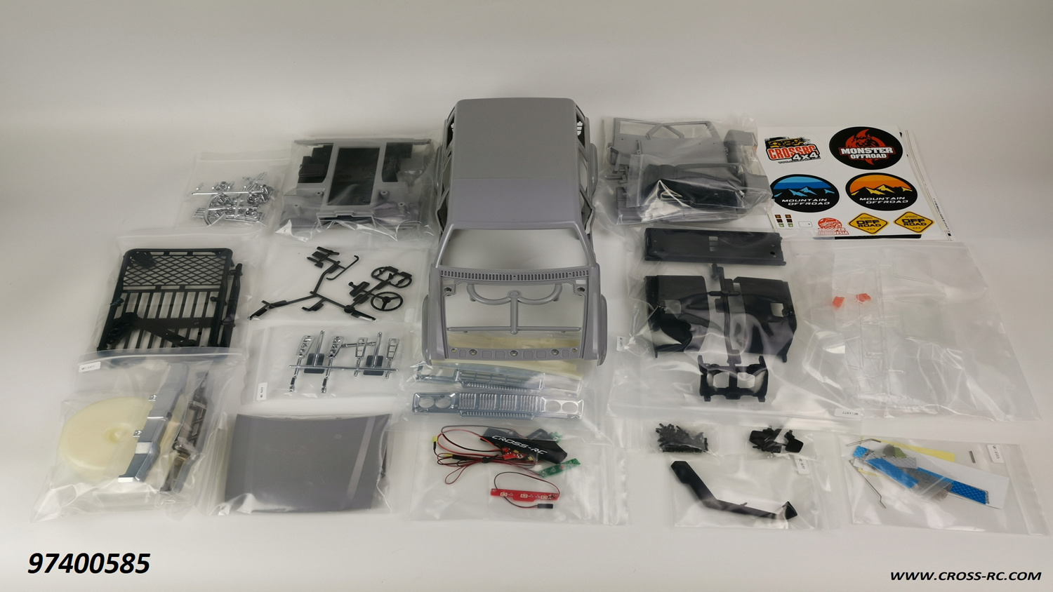 Cross RC Body Kit (Complete): SU4 - Extreme R/C Hobbies