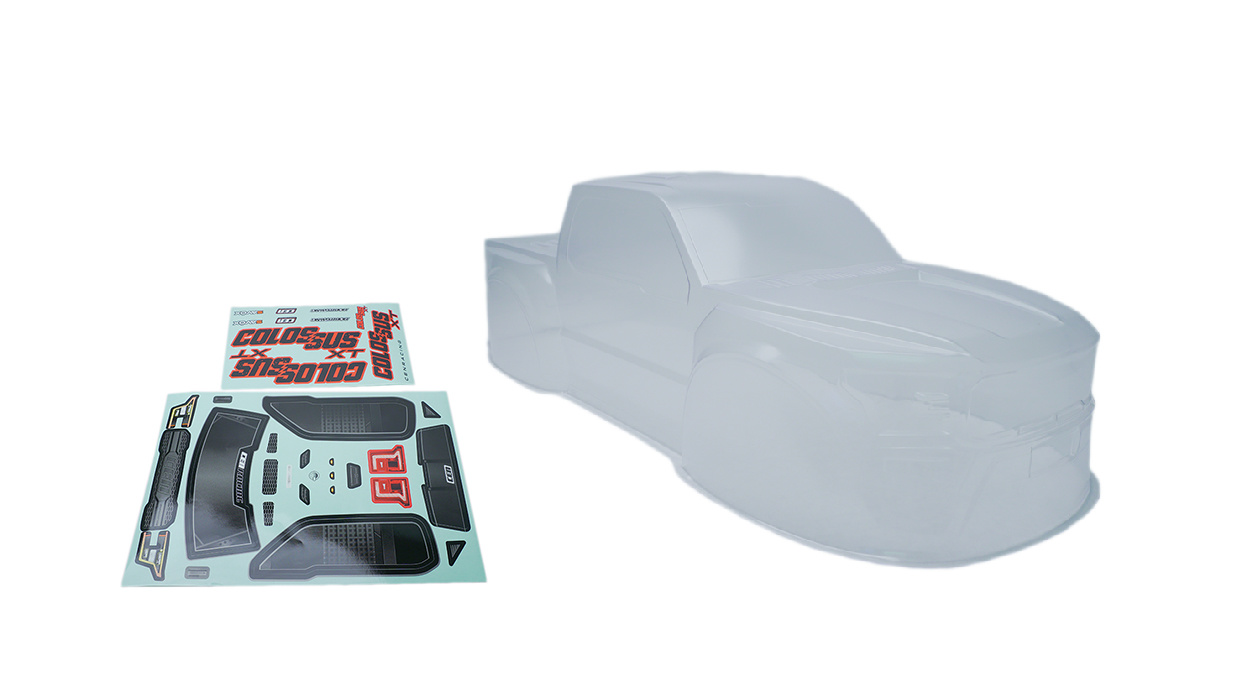 CEN Racing Colossus XT Body (Clear) Colossus XT - Extreme R/C Hobbies