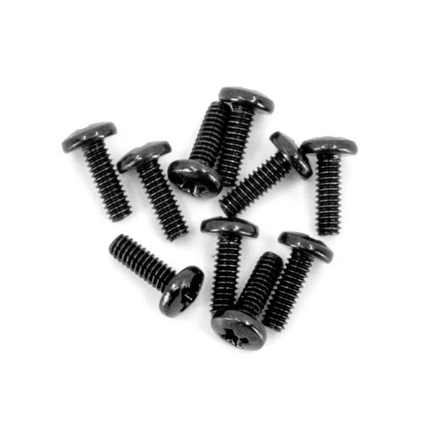 Futaba Servo Screw for Micro Plastic Gears, 2mm x 6mm - Extreme R/C Hobbies