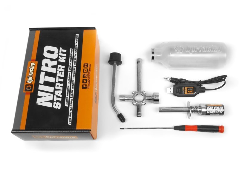 Nitro Starter Pack (USB) for all HPI Nitro Cars - Extreme R/C Hobbies