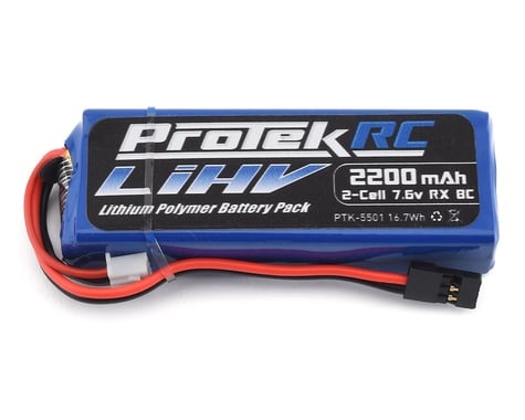 ProTek RC HV LiPo Receiver Battery Pack (Mugen/AE/8ight-X) (7.6V ...