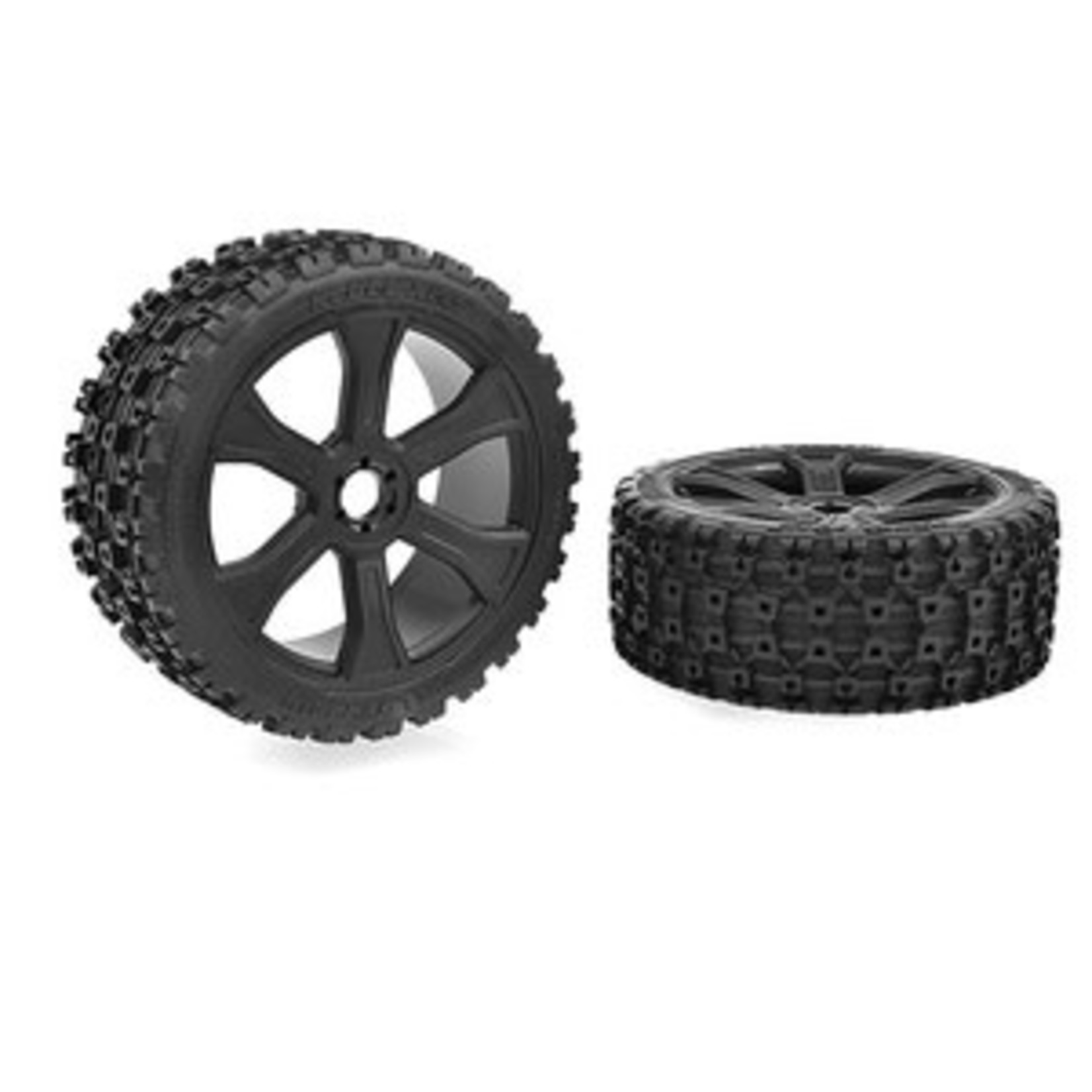 COR00180-856 Asuga XLR Off-Road Low Profile Tires Glued on Black 1 pair ...