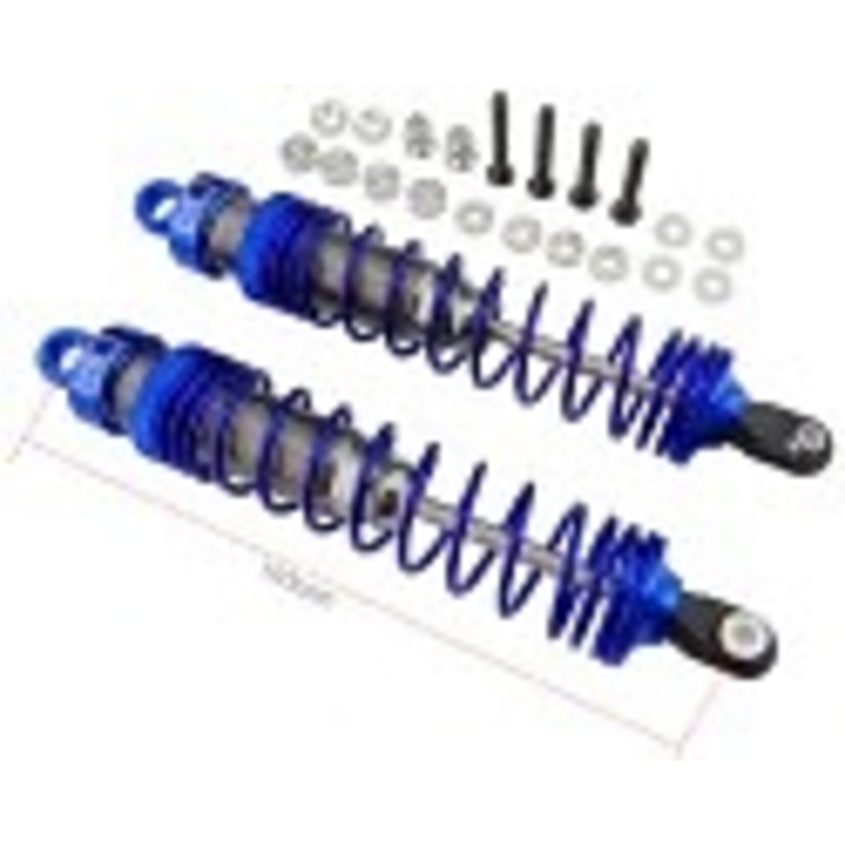HRATD105X06 Aluminum Heavy Duty Big Bore Shocks, 105mm, (2pcs ...