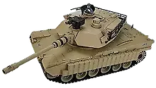 IMX18910: 1/18 Scale US M1A2 Tan- 2.4Ghz RC Tank Force - Extreme R/C ...