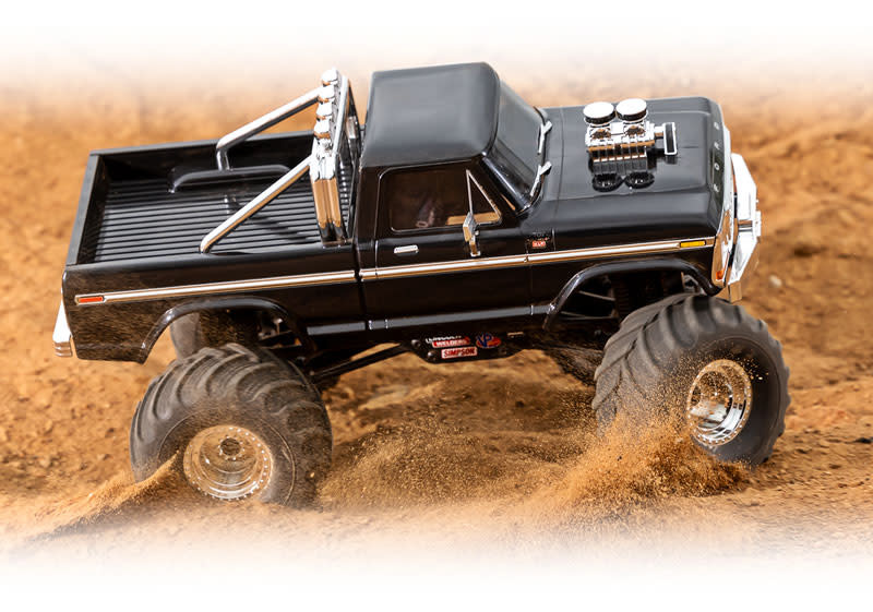 98044-1-BLACK TRX-4MT Ford F-150 Monster Truck - Extreme R/C Hobbies