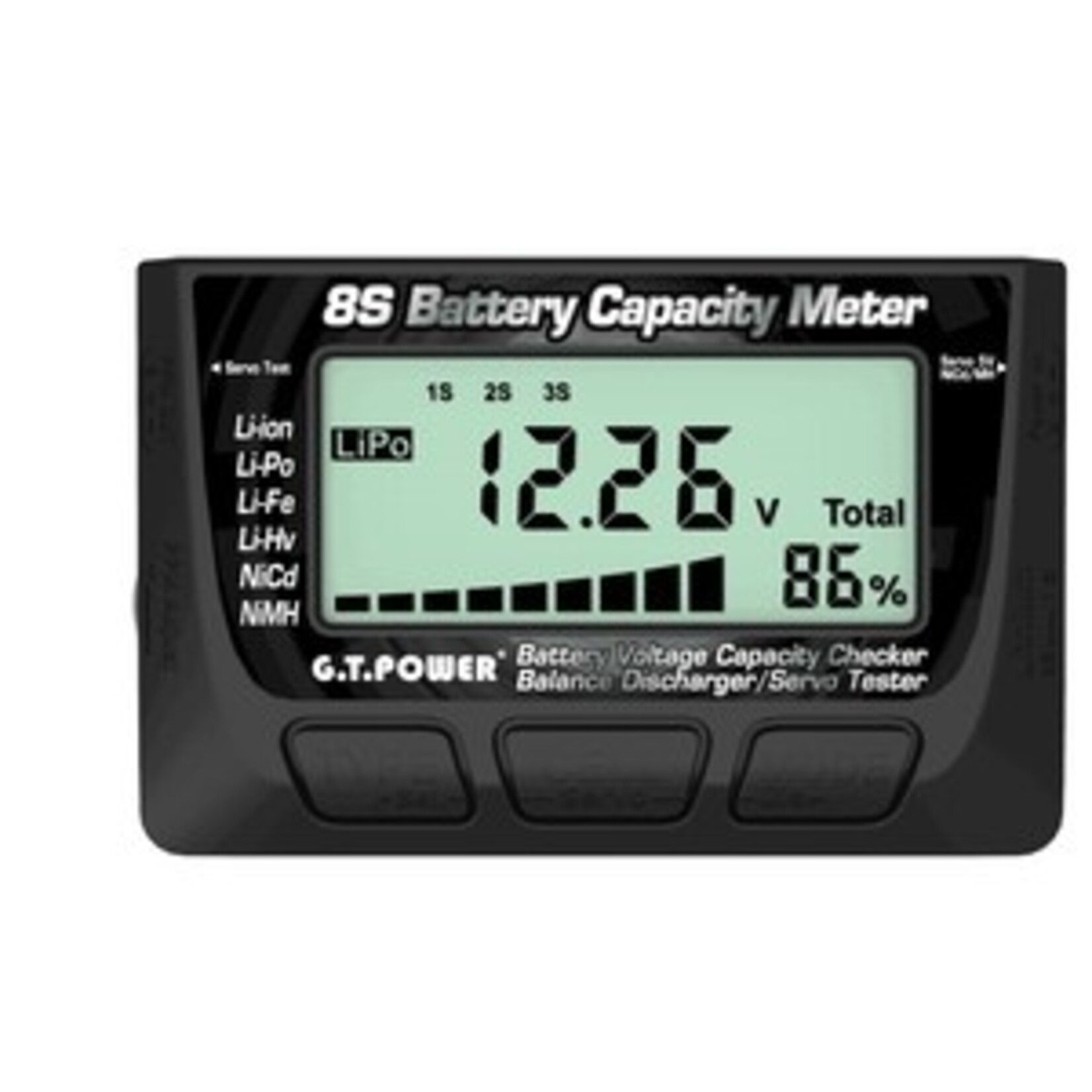 RCESC1600 8S Battery Capacity Meter - Extreme R/C Hobbies