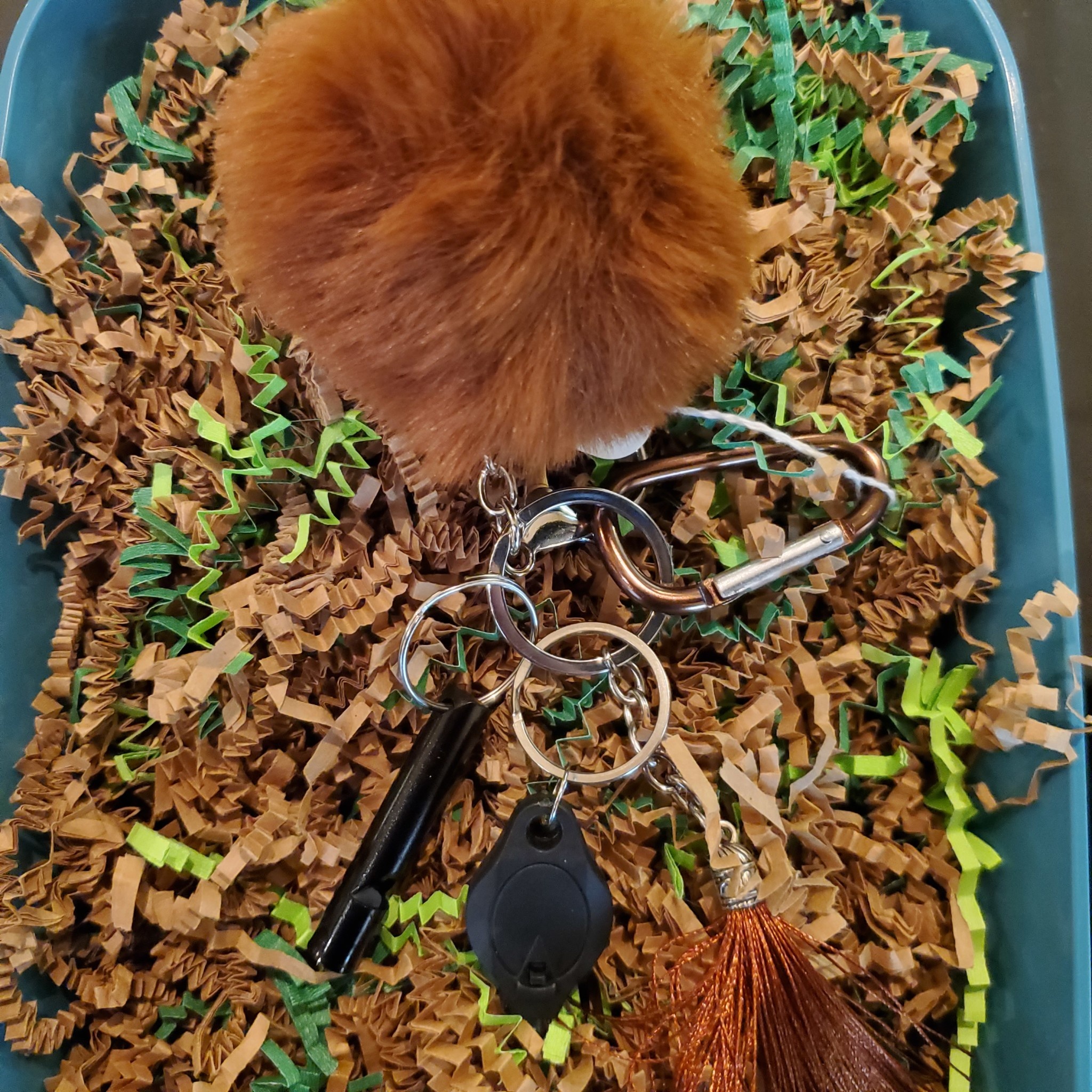 SI076 Pom Pom Keychains - The Funkey Munkey Market