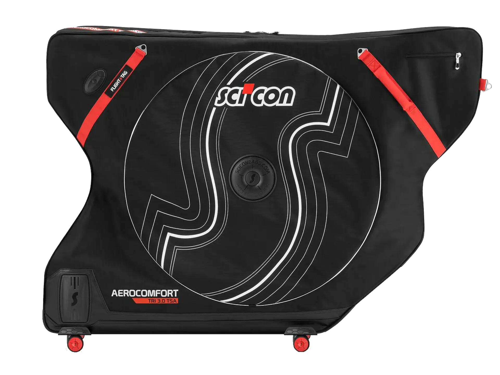 Bag Scicon Aerocomfort 3.0 Triathalon Bike Black - Winners Edge